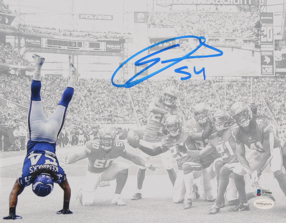 Eric Kendricks Signed Vikings 11x14 Photo (Beckett COA & TSE COA ...