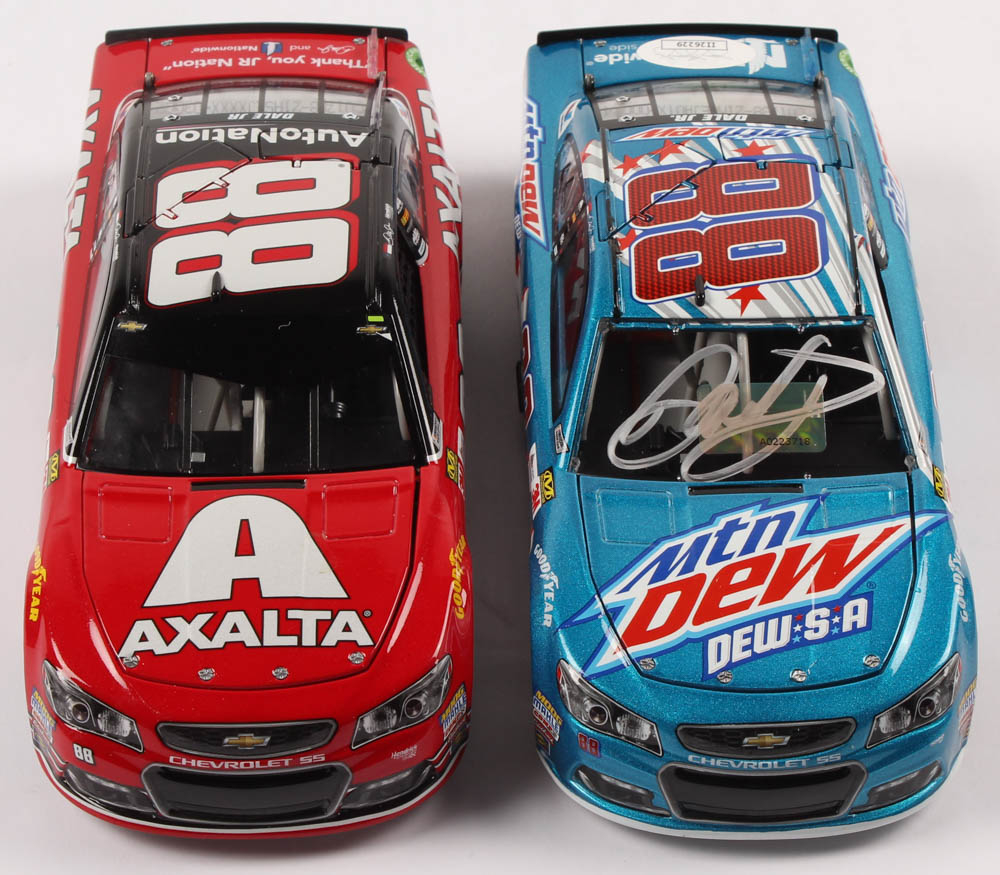 Lot of (2) Dale Earnhardt Jr. LE #88 Axalta Last Ride & Mountain Dew S ...