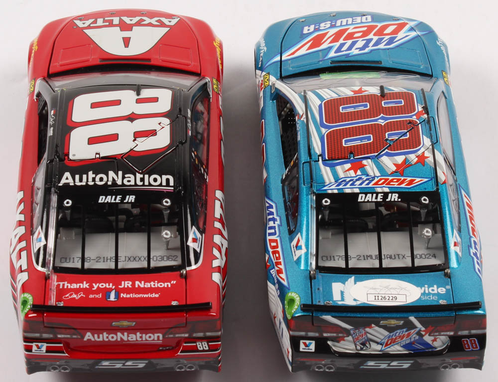 Lot of (2) Dale Earnhardt Jr. LE #88 Axalta Last Ride & Mountain Dew S ...