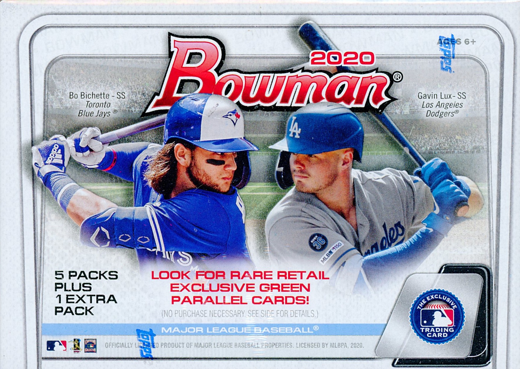 2020 Bowman Baseball Blaster Box with (6) Packs | Pristine Auction