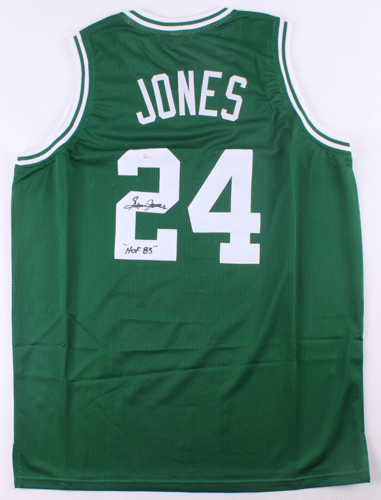 Sam Jones Signed Jersey inscribed "HOF 83" (JSA COA) | Pristine Auction