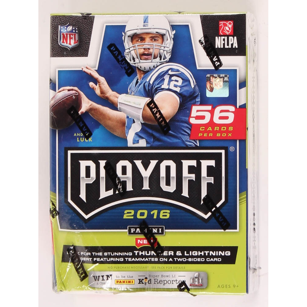 2016 Panini Playoff Football Card Box with (7) Packs | Pristine Auction