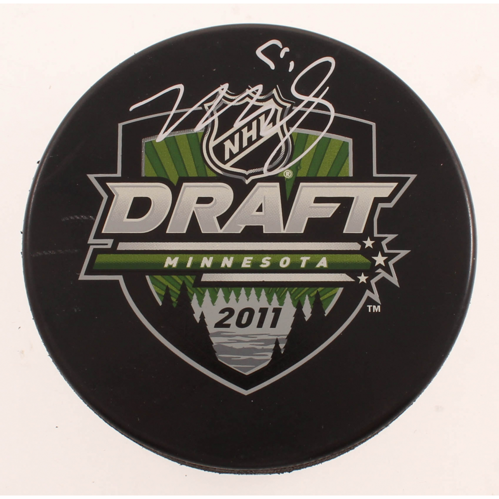 Mark Scheifele Signed 2011 Draft Logo Hockey Puck (COJO COA) | Pristine ...