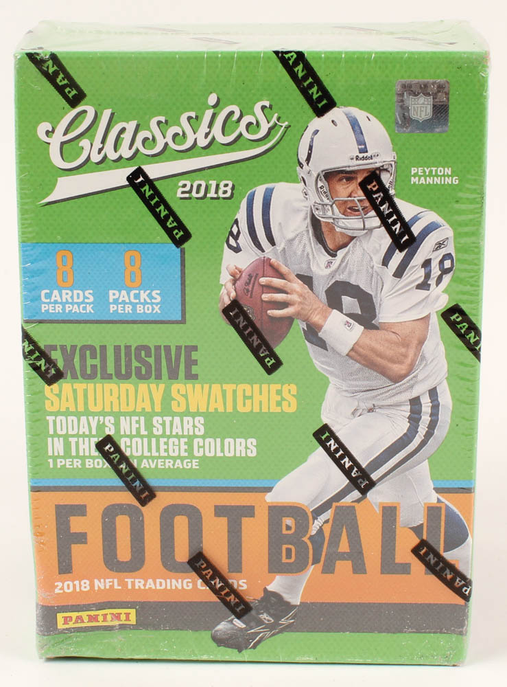 2018 Panini Classics Football Blaster Box of (8) Packs | Pristine Auction
