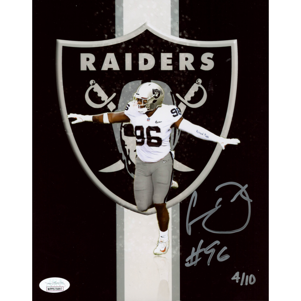 Clelin Ferrell Signed LE Raiders 8x10 Photo (JSA Hologram) | Pristine ...