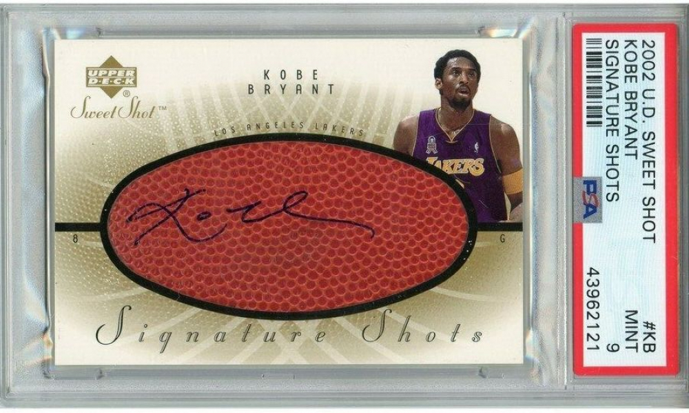 Kobe Bryant 2002-03 Sweet Shot Signature Shots #KB (PSA 9) | Pristine ...
