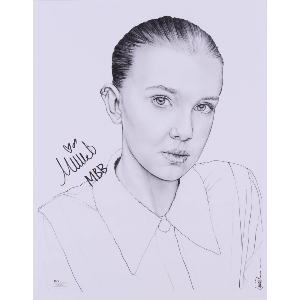 Millie Bobby Brown Signed 11x14 Print Inscribed "MBB" (JSA COA ...