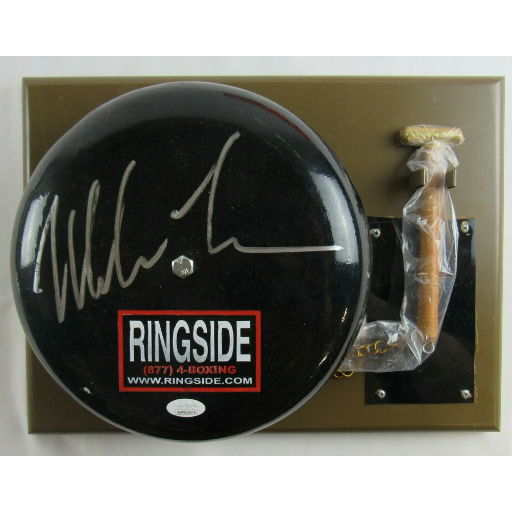 Mike Tyson Signed Authentic Full-Size Ringside Boxing Bell (JSA COA ...