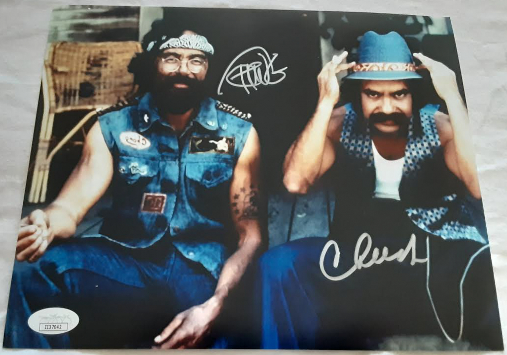 Cheech Marin & Tommy Chong Signed "Up In Smoke" 8x10 Photo (JSA COA ...