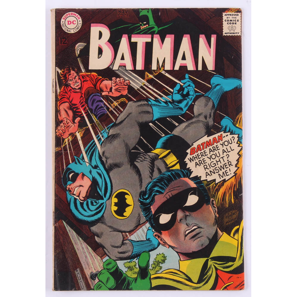 1967 "Batman" Issue #196 DC Comic Book | Pristine Auction