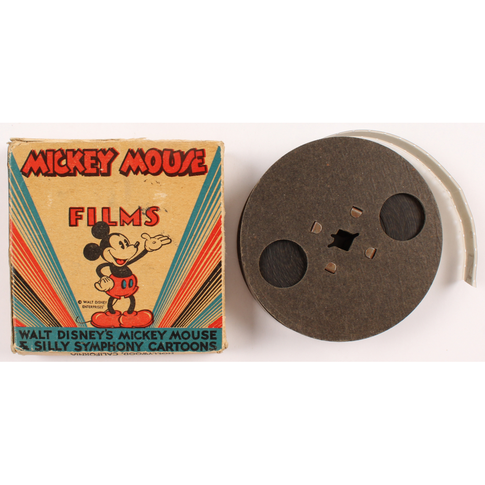 Vintage 1940's "Walt Disney: Mickey Mouse" 8mm Film Reel with Original ...