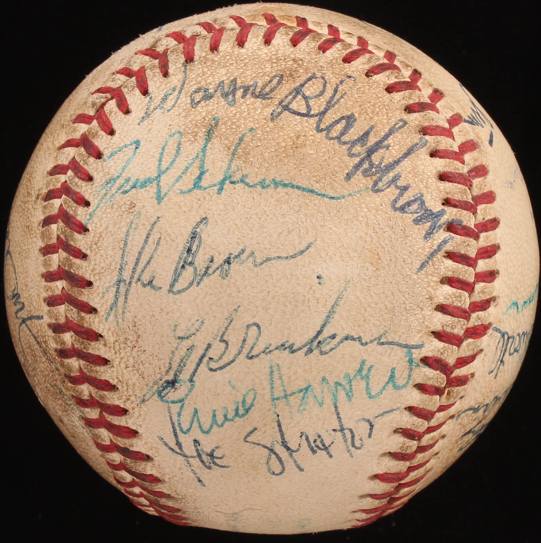 1973 Tigers OAL Baseball Team-Signed by (19) with Ernie Harwell, Tony ...