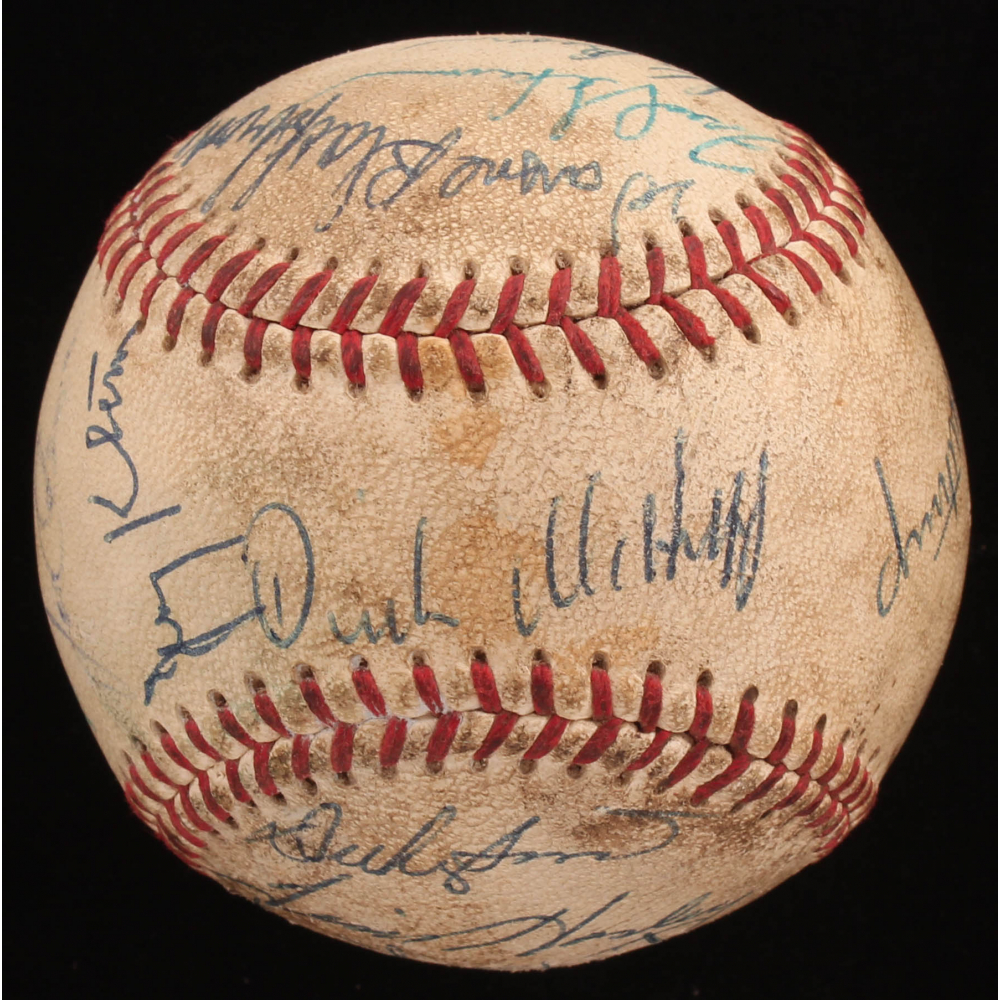 1973 Tigers OAL Baseball Team-Signed by (19) with Ernie Harwell, Tony ...