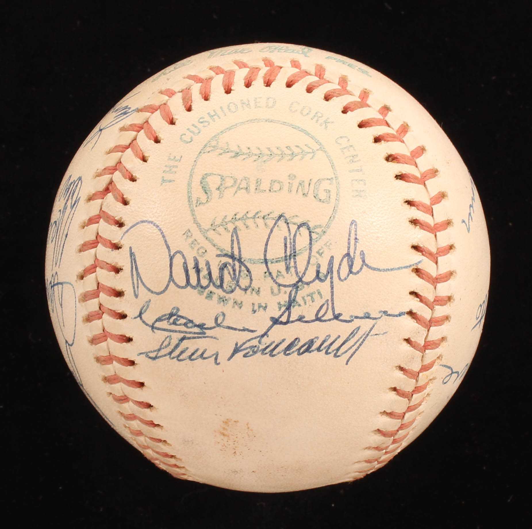 1974 Rangers OAL Baseball Team-Signed by (13) with Lenny Randle, Tom ...