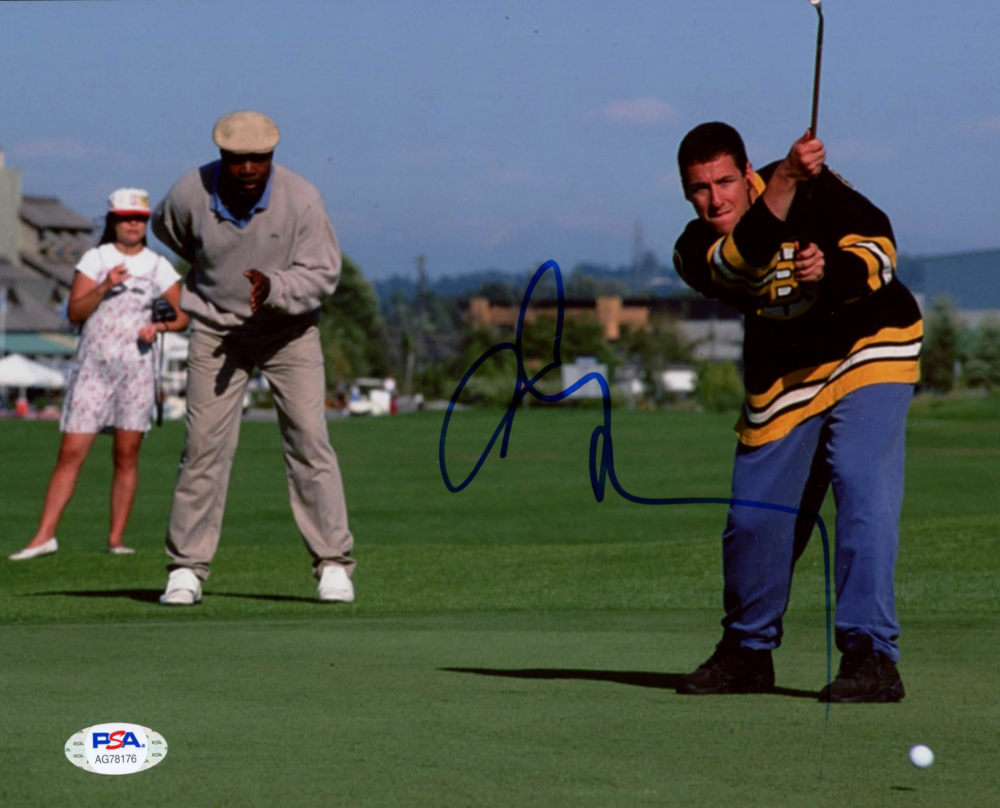 Adam Sandler Signed "Happy Gilmore" 8x10 Photo (PSA Hologram ...