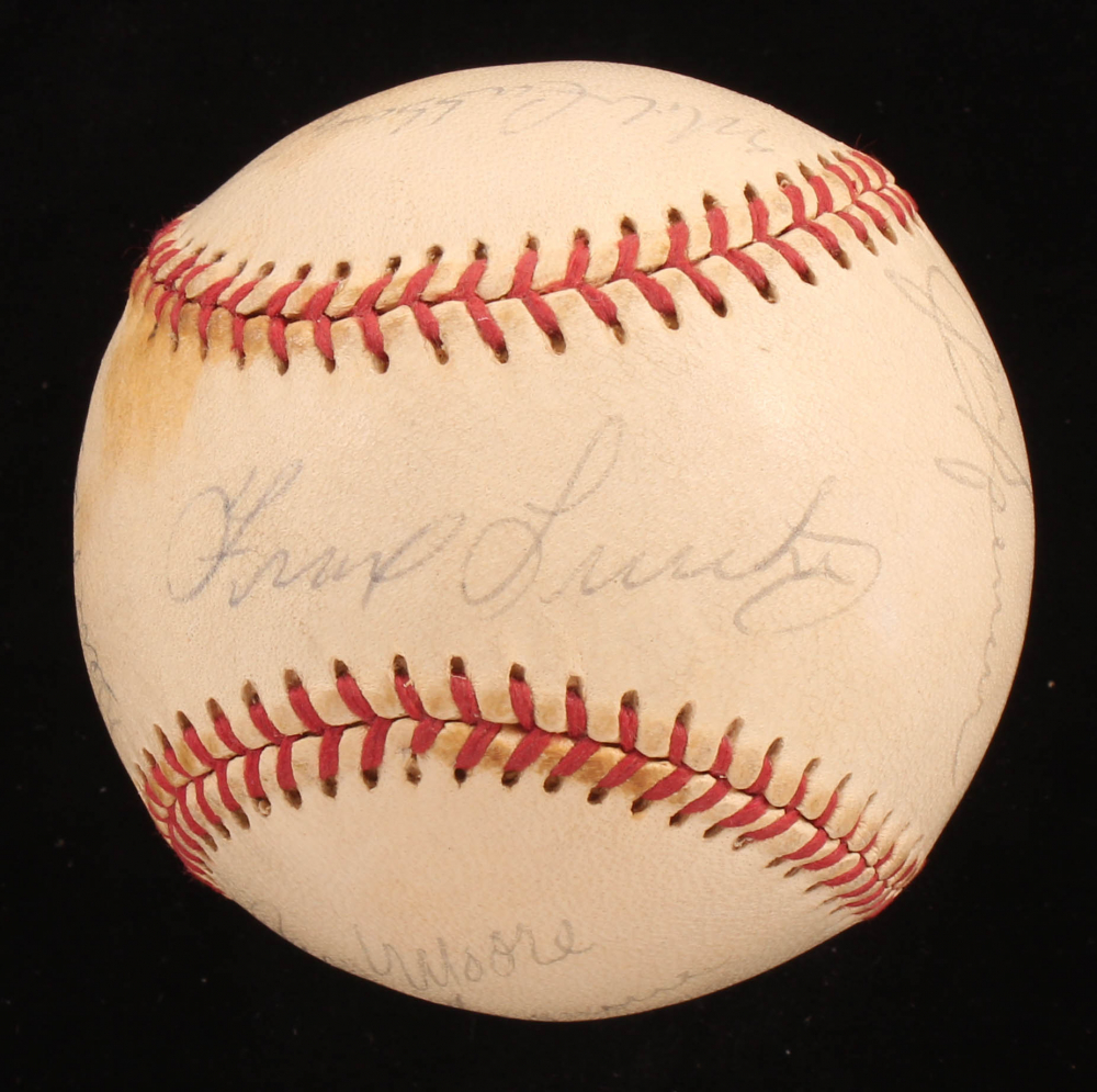 1975 Texas Rangers Baseball Team-Signed By (14) With Jeff Burroughs ...