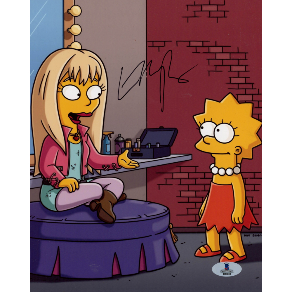 Ellen Page Signed "The Simpsons" 8x10 Photo (Beckett COA) | Pristine ...