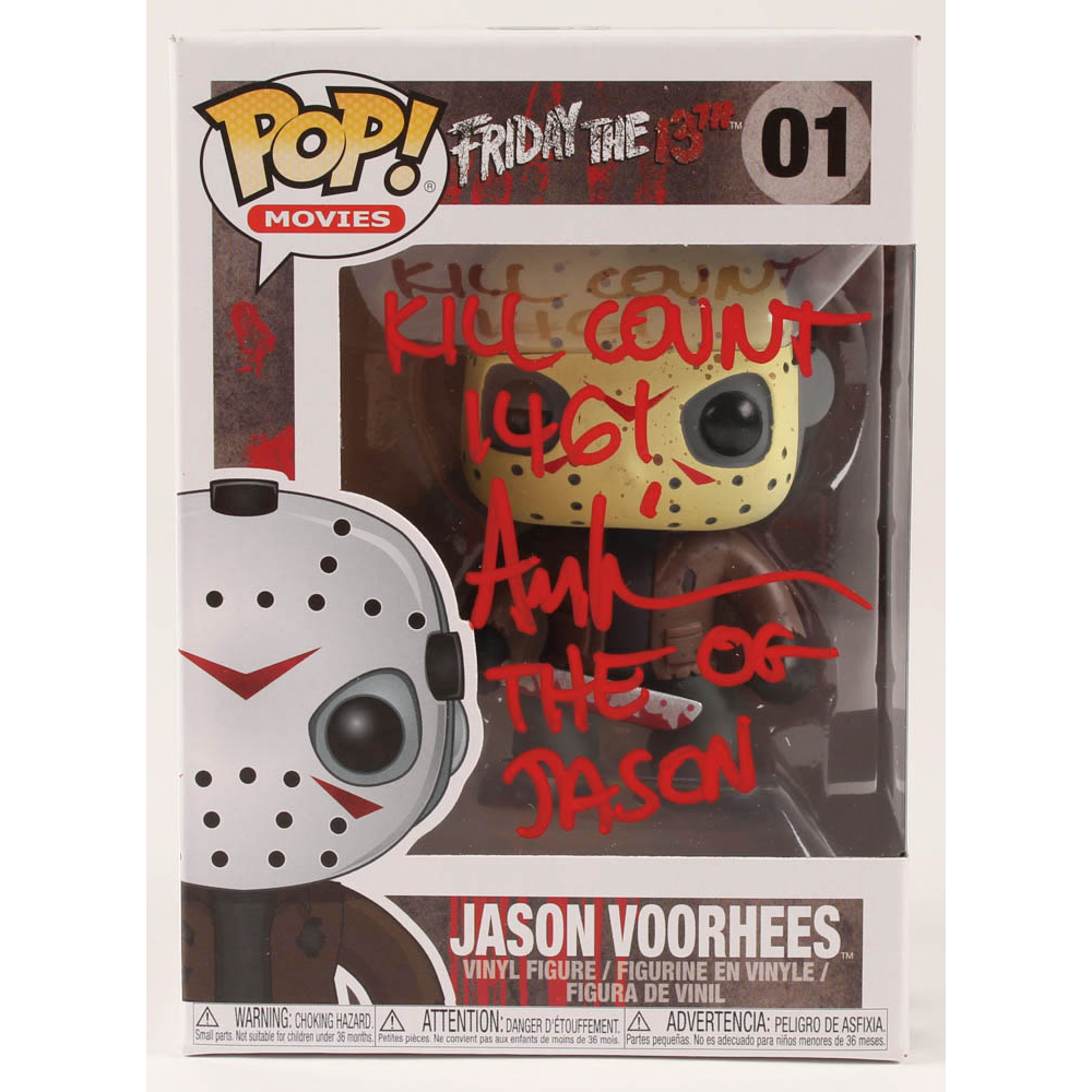 Ari Lehman Signed "Friday the 13th" - Jason Voorhees #01 Funko Pop ...