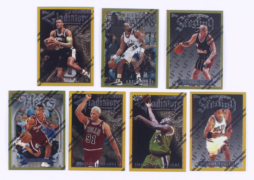 Near Complete Set of (288/291) 1996-97 Finest Basketball Cards with ...