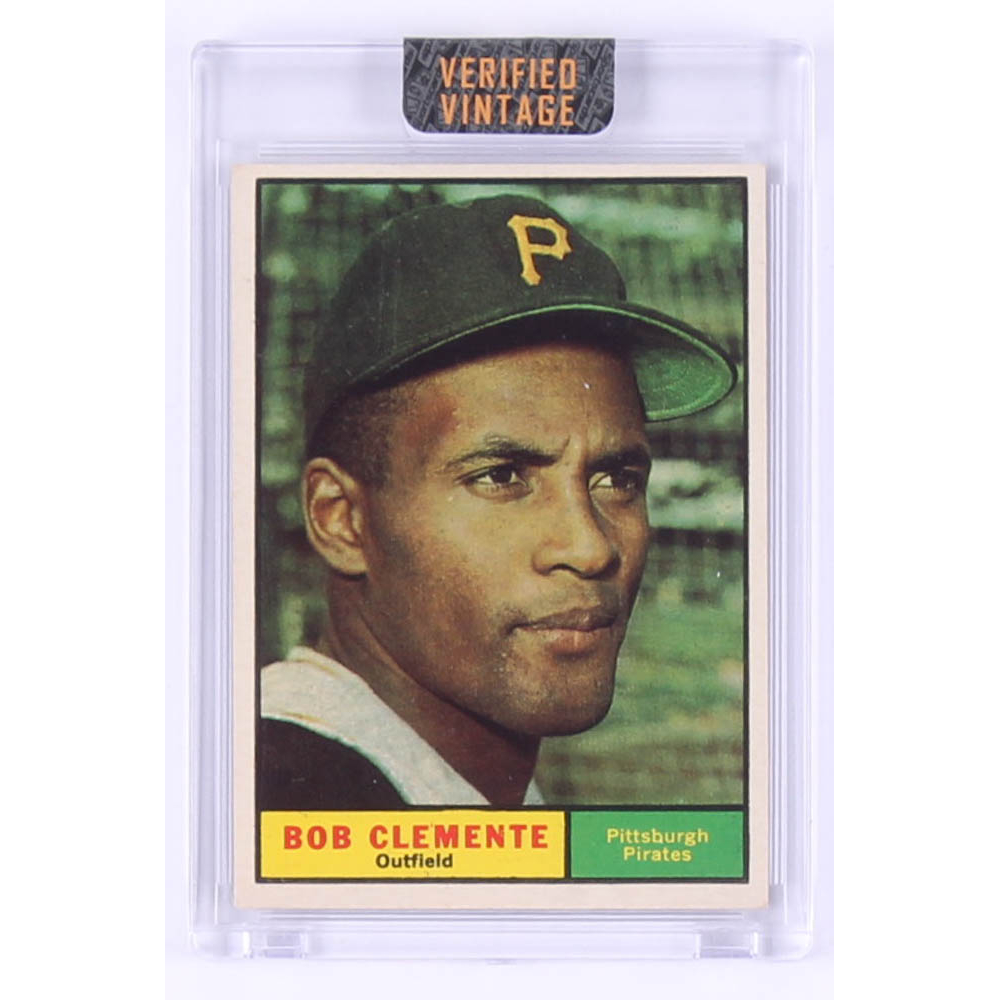 Roberto Clemente 1961 Topps #388 (Sportscard.com Encapsulated ...