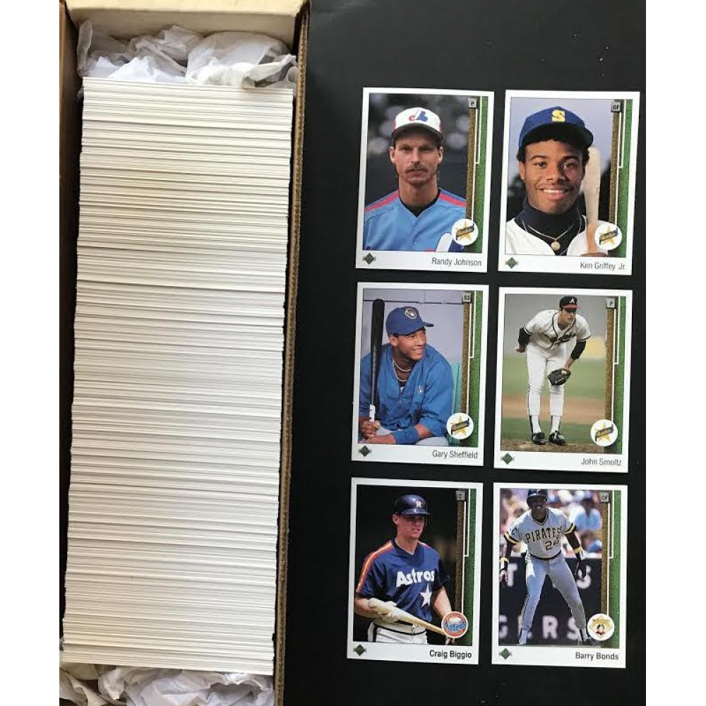 1989 Upper Deck Complete Set of (700) Baseball Cards with #1 Ken ...