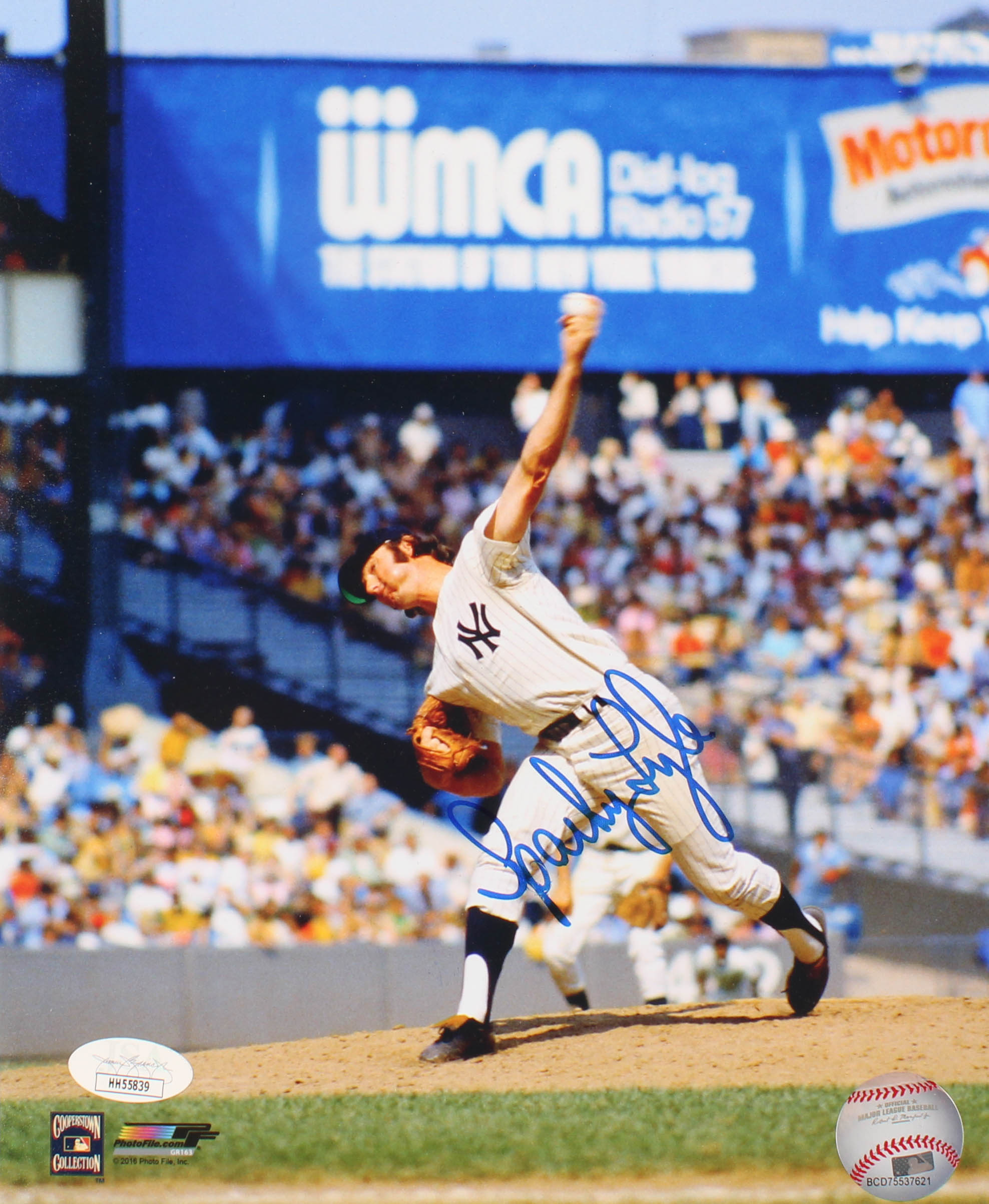 Sparky Lyle Signed Yankees 8x10 Photo (JSA COA) | Pristine Auction