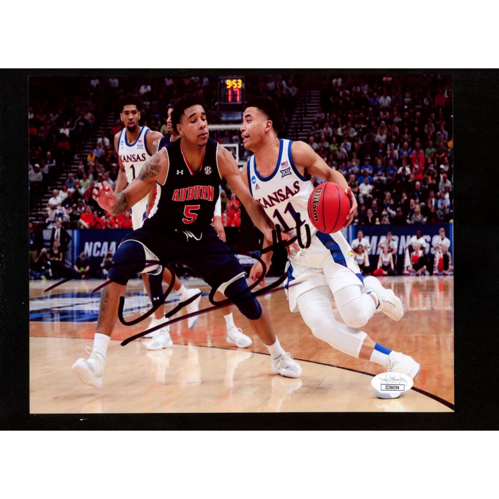 Devon Dotson Signed Kansas Jayhawks 8x10 Photo (JSA COA) | Pristine Auction