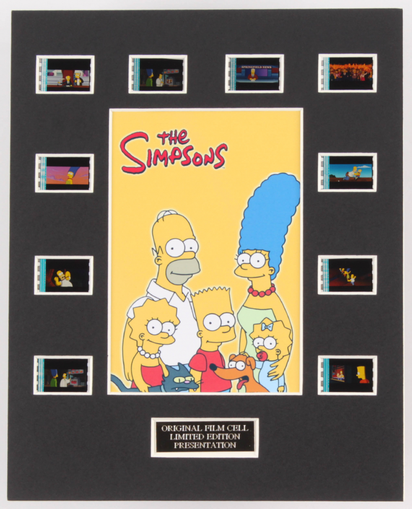 "The Simpsons Movie" LE 8x10 Custom Matted Original Film / Movie Cell ...