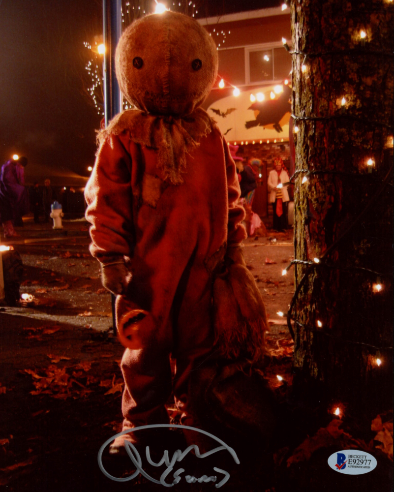 Quinn Lord Signed "Trick 'r Treat" 8x10 Photo Inscribed "Sam" (Beckett ...