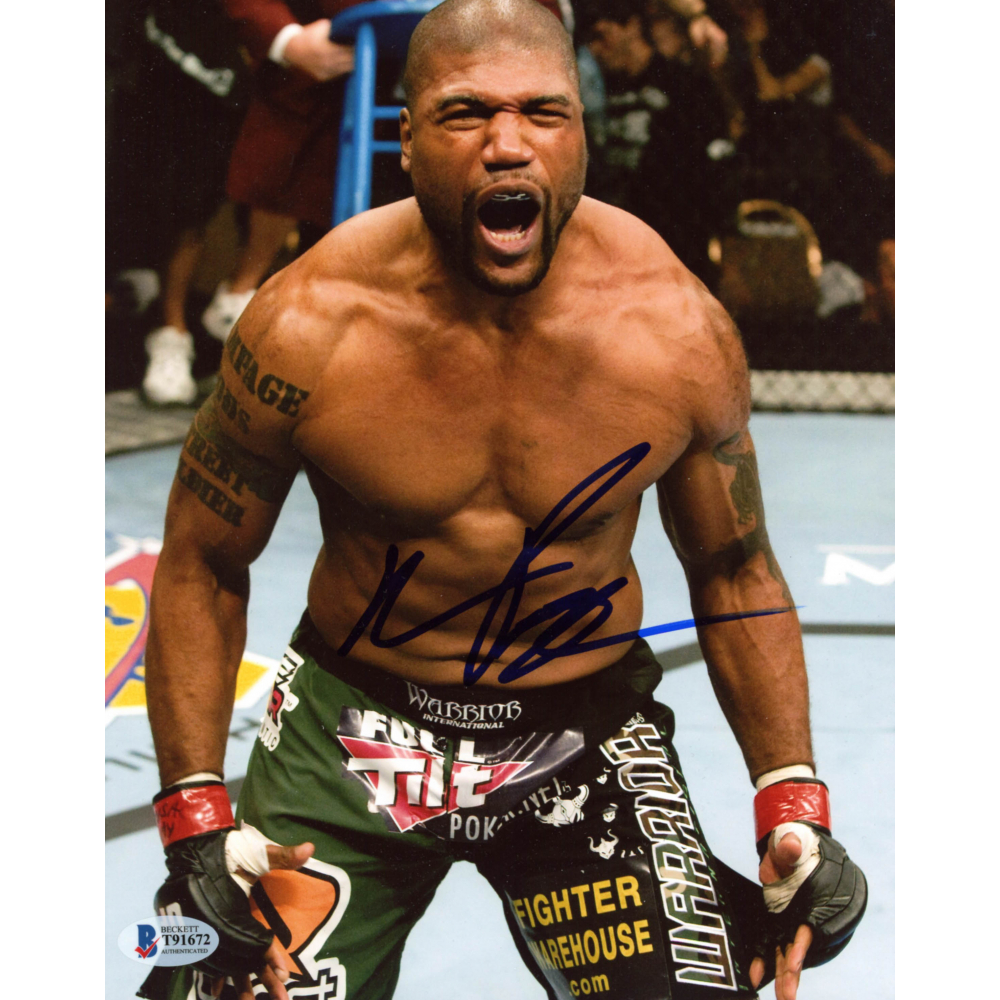 Quinton Jackson Signed UFC 8x10 Photo (Beckett) | Pristine Auction
