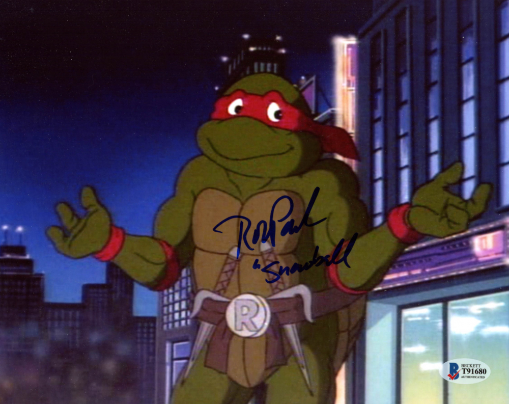 Rob Paulsen Signed "Teenage Mutant Ninja Turtles" 8x10 Photo Inscribed ...
