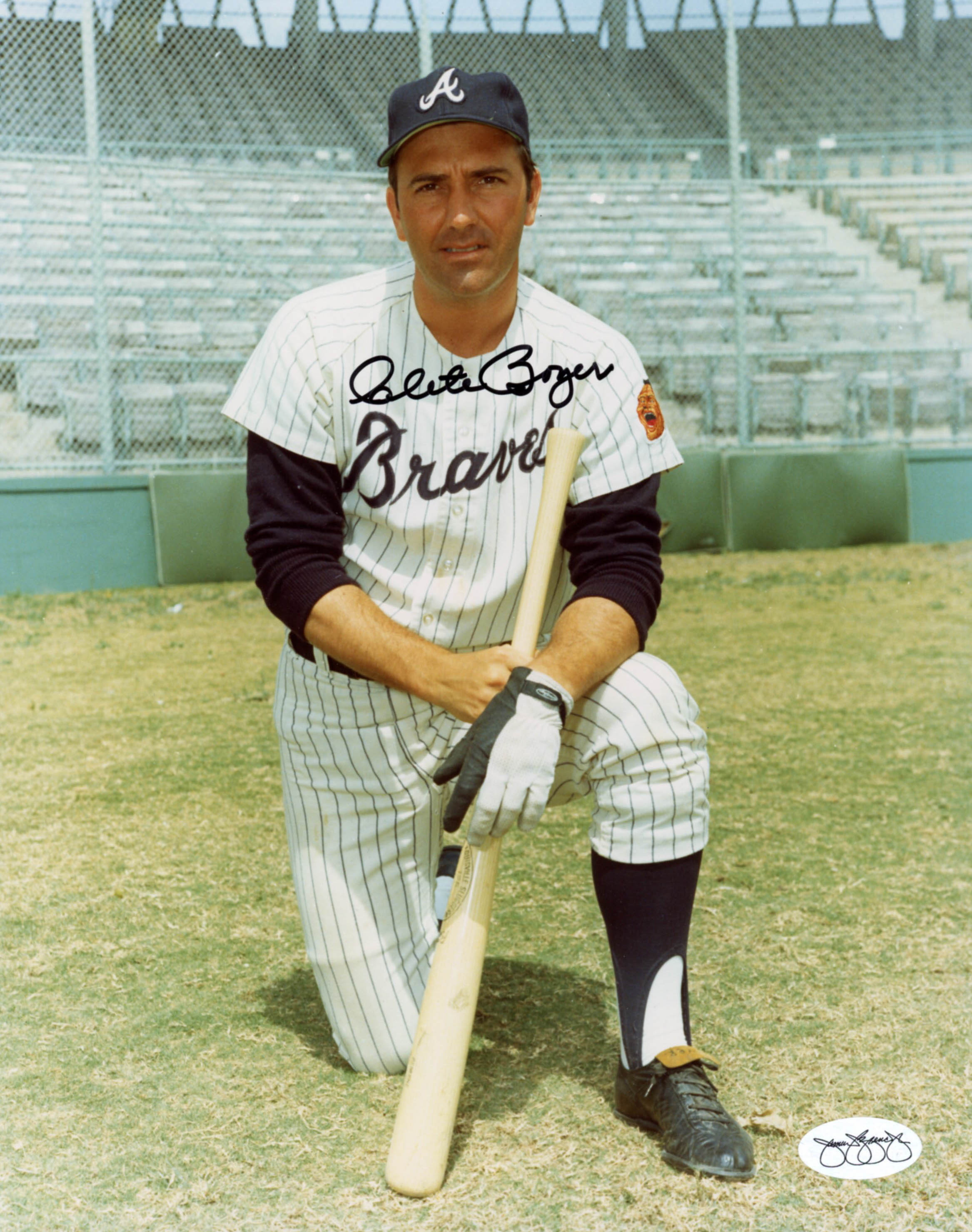Clete Boyer Signed Braves 8x10 Photo (JSA) | Pristine Auction