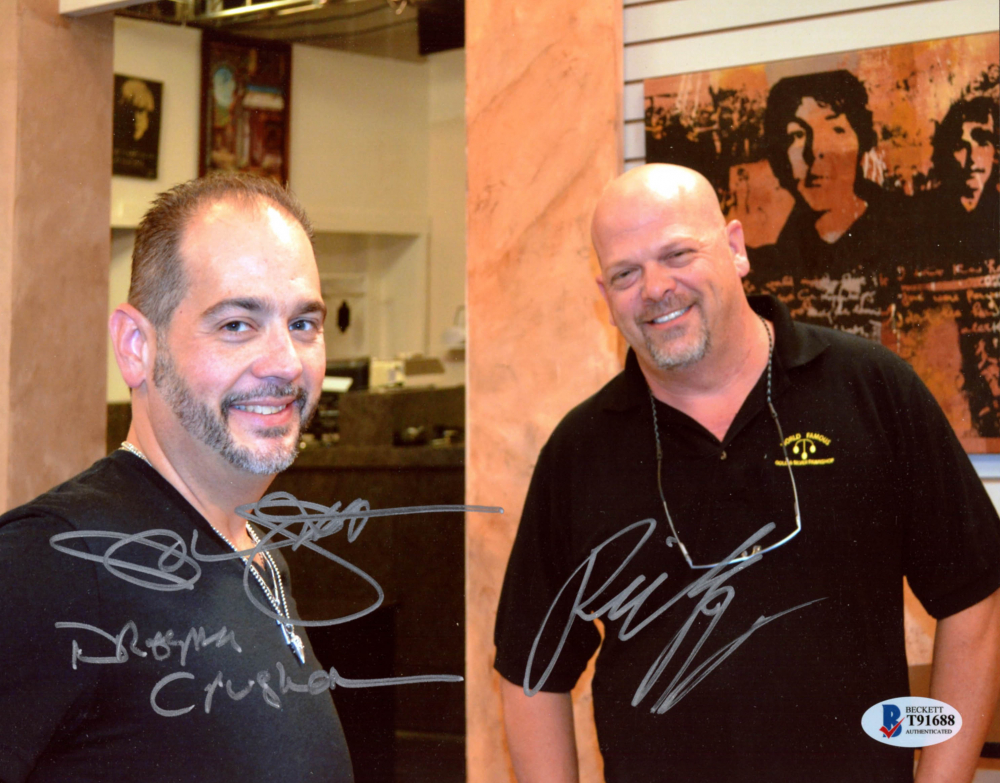 Rick Harrison & Steve Grad Signed "Pawn Stars" 8x10 Photo Inscribed ...