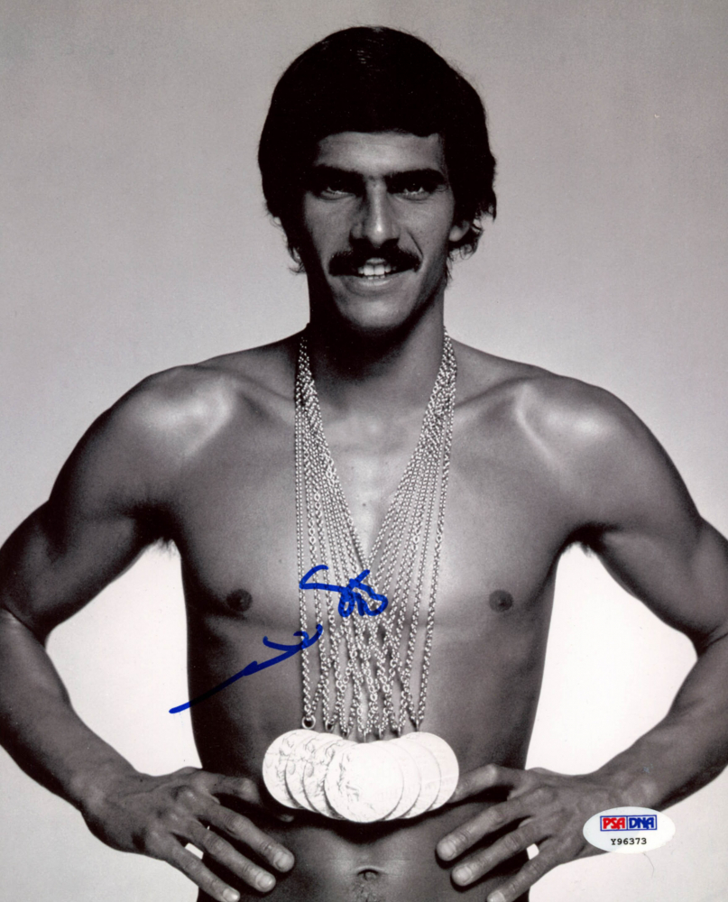Mark Spitz Signed 8x10 Photo (PSA COA) | Pristine Auction
