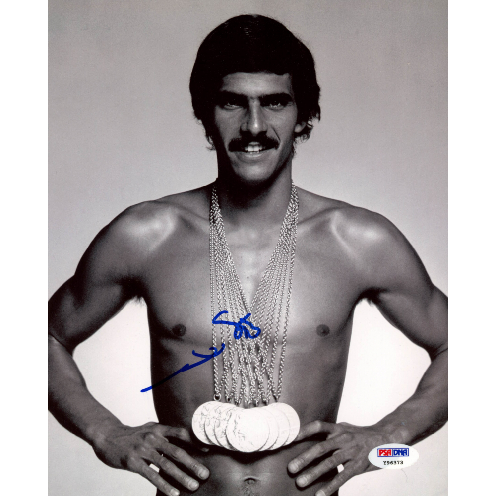 Mark Spitz Signed 8x10 Photo (PSA COA) | Pristine Auction