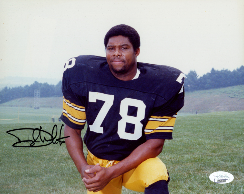 Dwight White Signed Steelers 8x10 Photo (JSA COA) | Pristine Auction