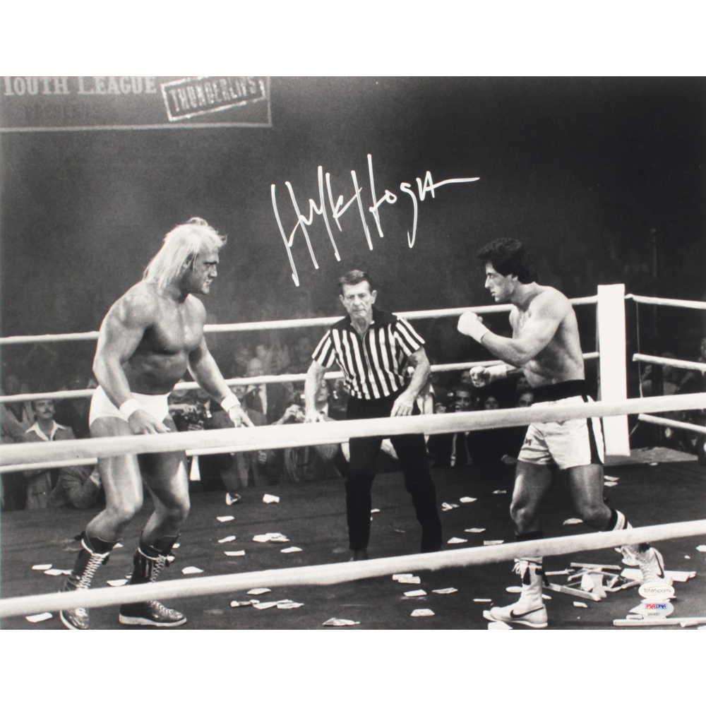 Hulk Hogan Signed WWE 16x20 (TSE COA & PSA Hologram) | Pristine Auction