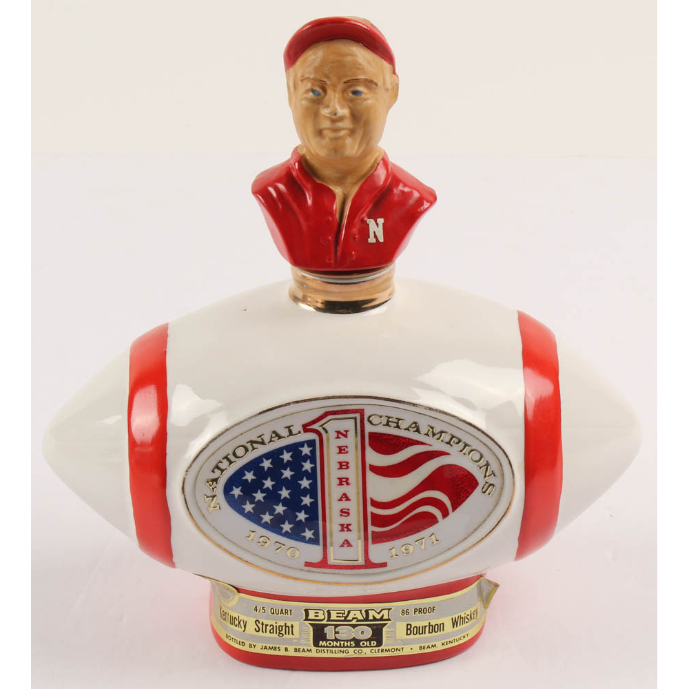 1971 Nebraska Cornhuskers National Champions Decanter | Pristine Auction