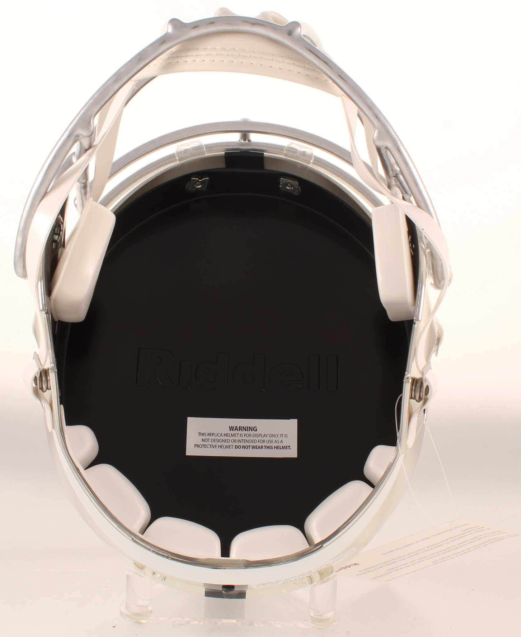 Jason Witten Signed Raiders Full-Size Chrome Speed Helmet Inscribed ...