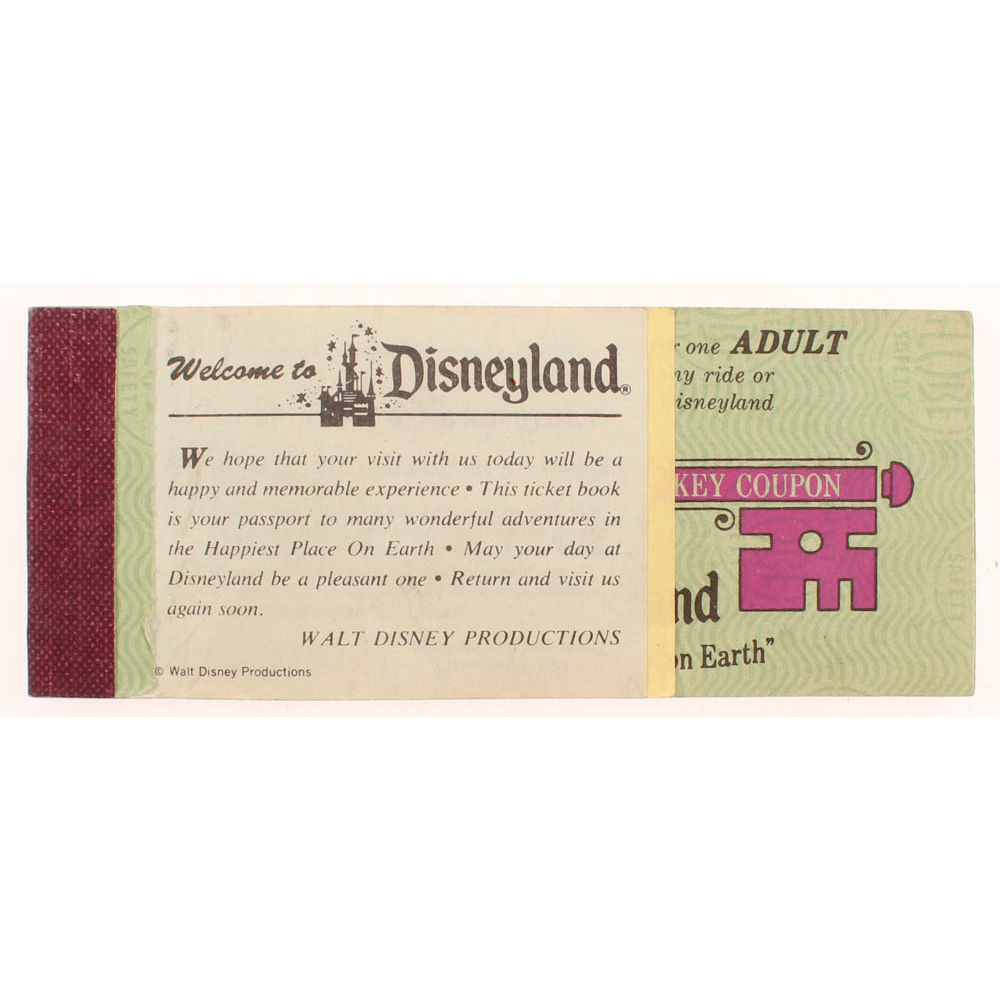Vintage Disneyland Coupon Book Pristine Auction vintage-disneyland-coupon-book-pristine-auction