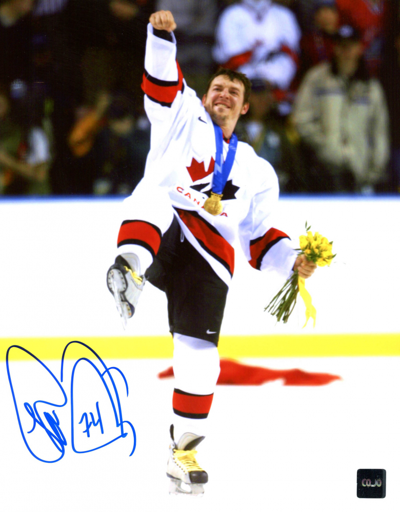 Theoren Fleury Signed Team Canada 8x10 Photo (COJO COA) | Pristine Auction