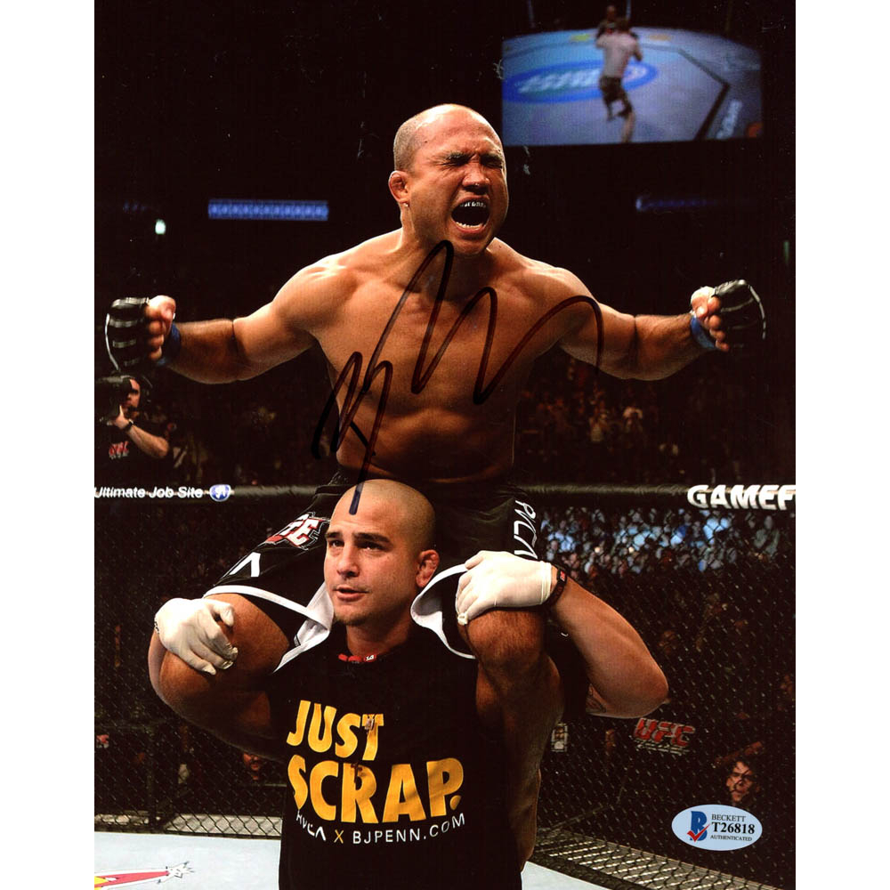 B.J. Penn Signed UFC 8x10 Photo (Beckett COA) | Pristine Auction