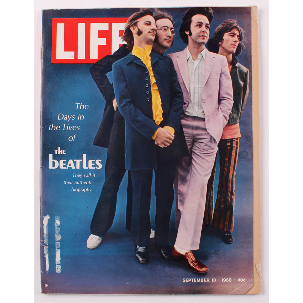Vintage 1968 "Life" Magazine from September 13, 1968 | Pristine Auction