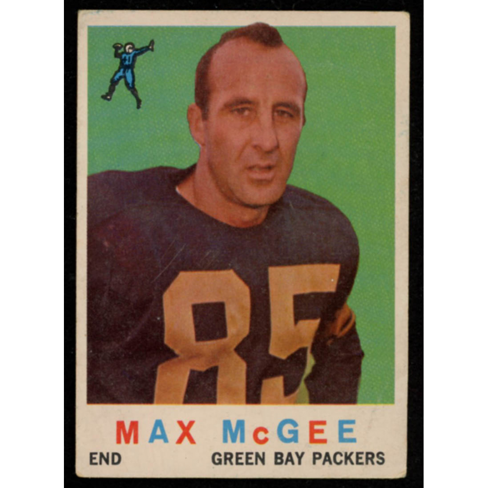 Max McGee 1959 Topps #4 RC | Pristine Auction