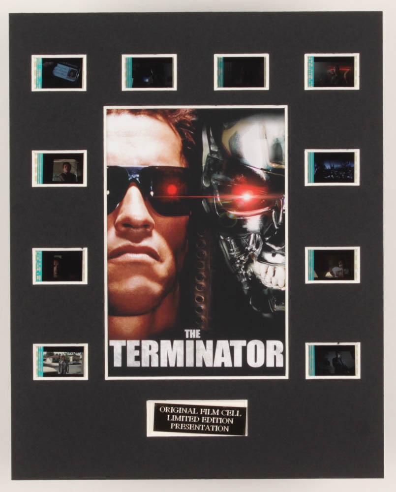 "The Terminator" LE 8x10 Custom Matted Original Film / Movie Cell ...