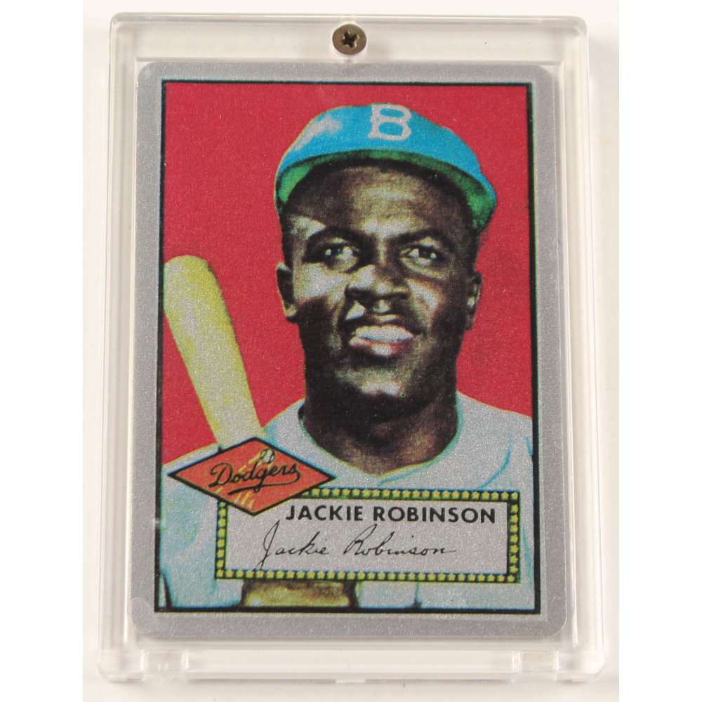 Jackie Robinson LE The Keeper Series Card #6 With Display Case ...