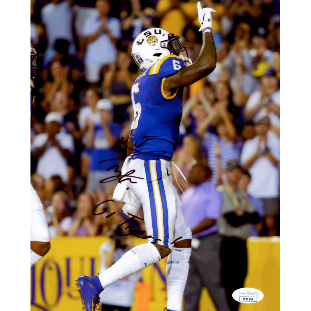 Terrace Marshall Signed LSU Tigers 8x10 Photo Inscribed "Go Tigers ...