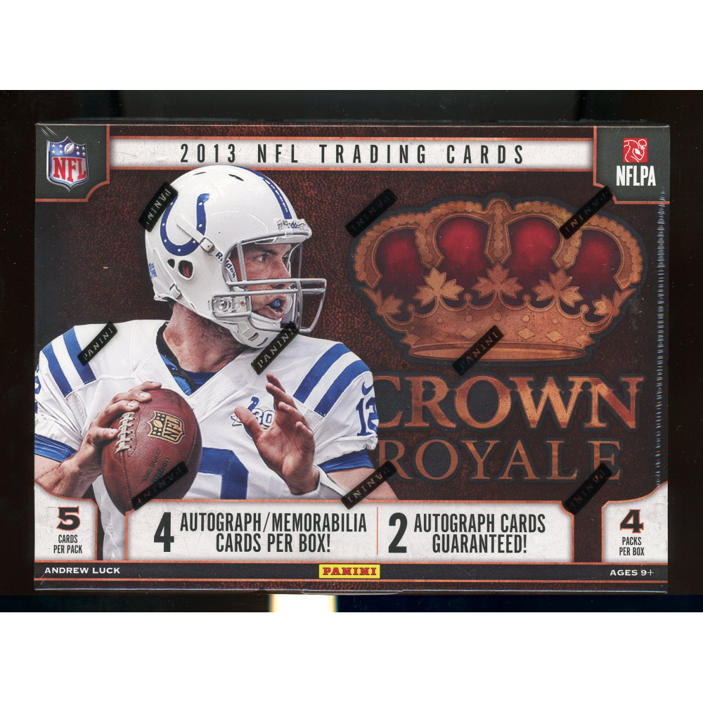 2013 Panini Crown Royale Football Hobby Box | Pristine Auction