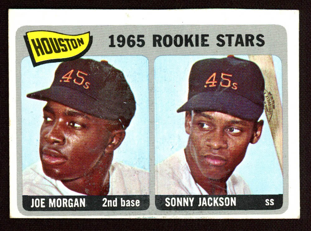 Joe Morgan / Sonny Jackson 1965 Topps #16 Rookie Stars RC DP | Pristine ...