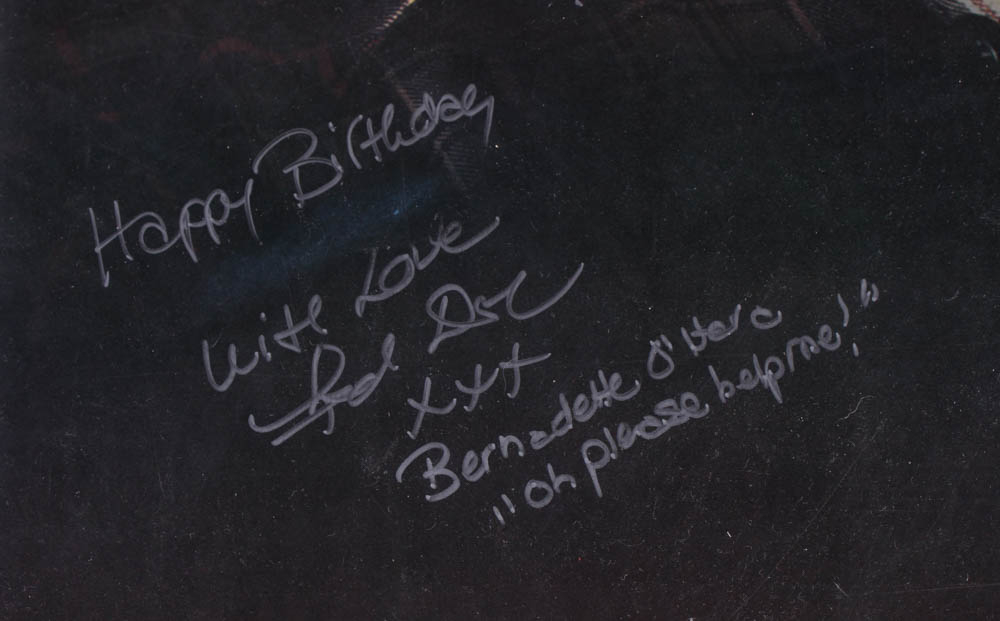 Lesleh Donaldson Signed "Happy Birthday to Me" 27x40 Poster Inscriibed ...